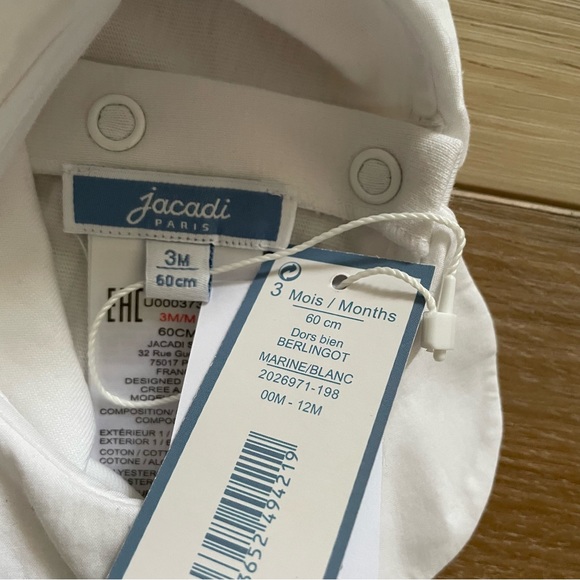 Jacadi | One Pieces | Jacadi Footed One Piece Half Velour Pajama Sleeper | Poshmark